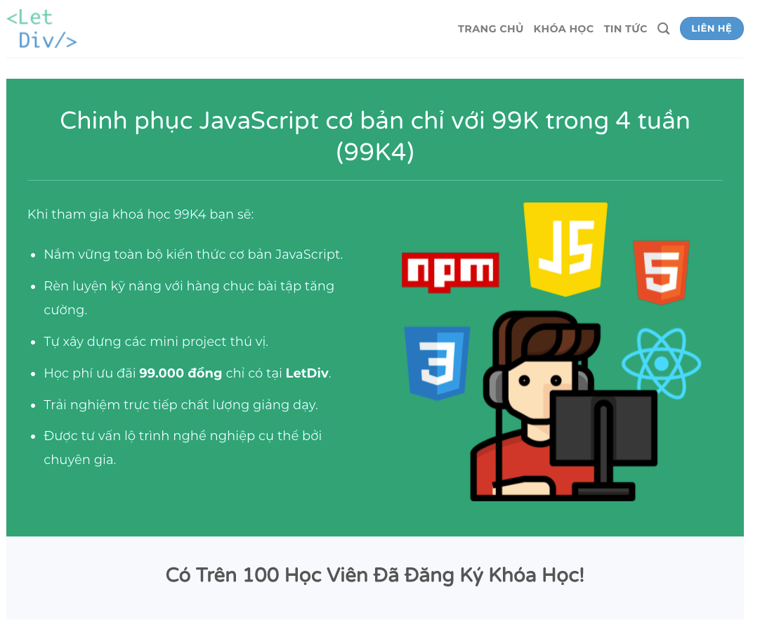 JavaScript Là Gì? 3 Cách Tốt Nhất Để Học JavaScript Hiệu Quả Từ Con Số 0